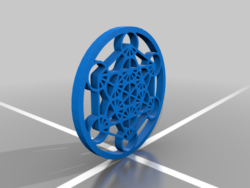 🎄 SACRED GEOMETRY ORNAMENT・Free 3D File for ・Cults