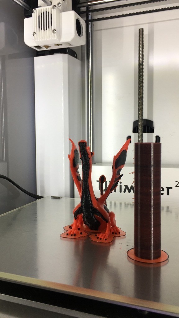 🔧 DXU - Dual Extrusion Upgrade for UM2+・Free STL File for ・Cults