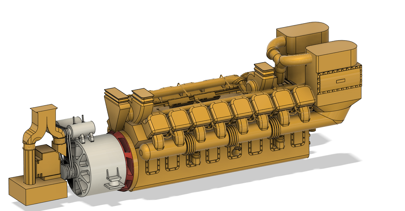 🎲 PA4 BB 67400 SNCF engine・ STL File for ・Cults