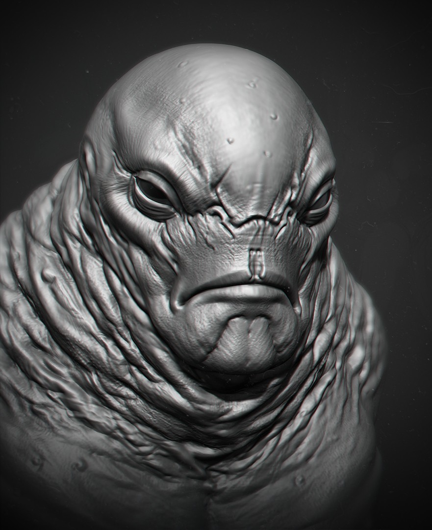 STL file Monster fat guy 👹 ・3D printing template to download・Cults