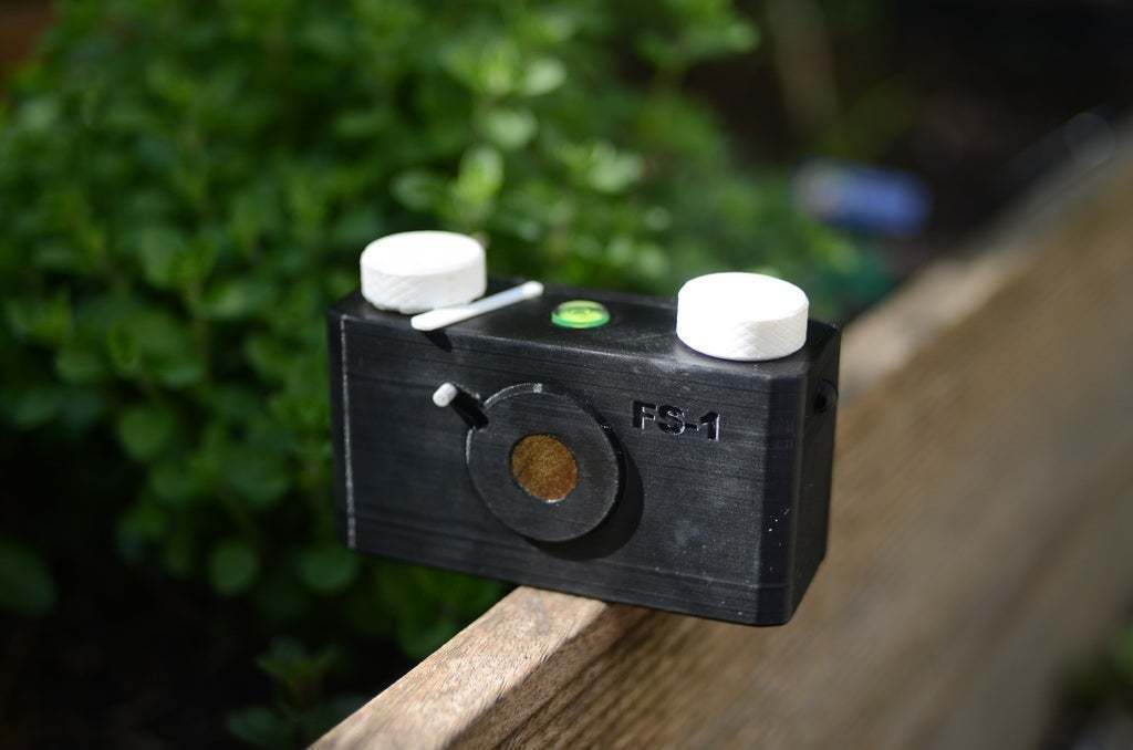 📷 3D printed pinhole camera・Free STL File for ・Cults