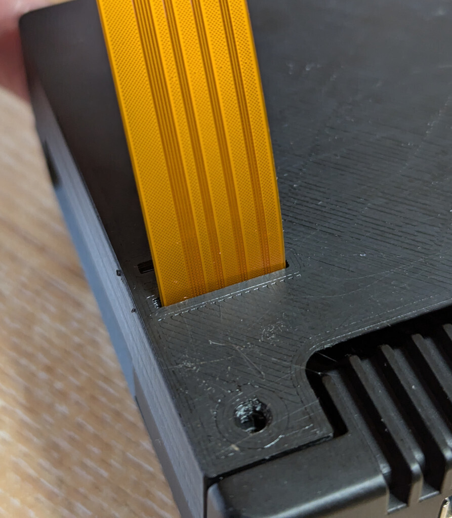 Free 3D file Argon Neo 5 enclosure cover with camera ribbon slots 📷 ・3D ...