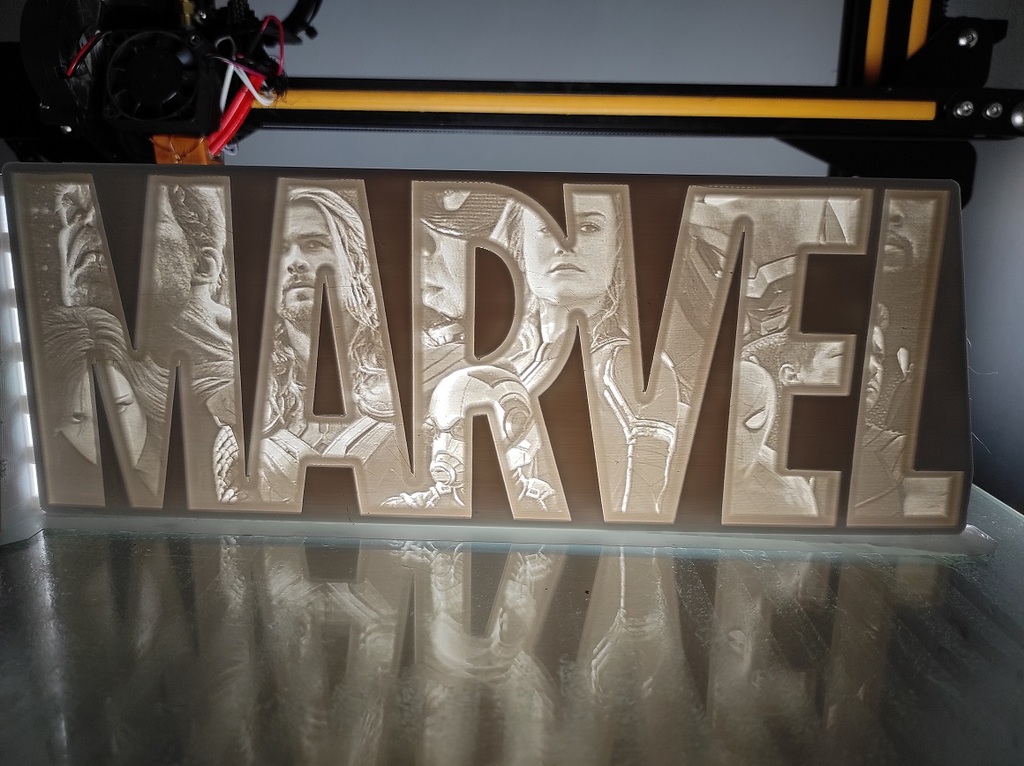3D file marvel box litho 📦・3D printing template to download・Cults