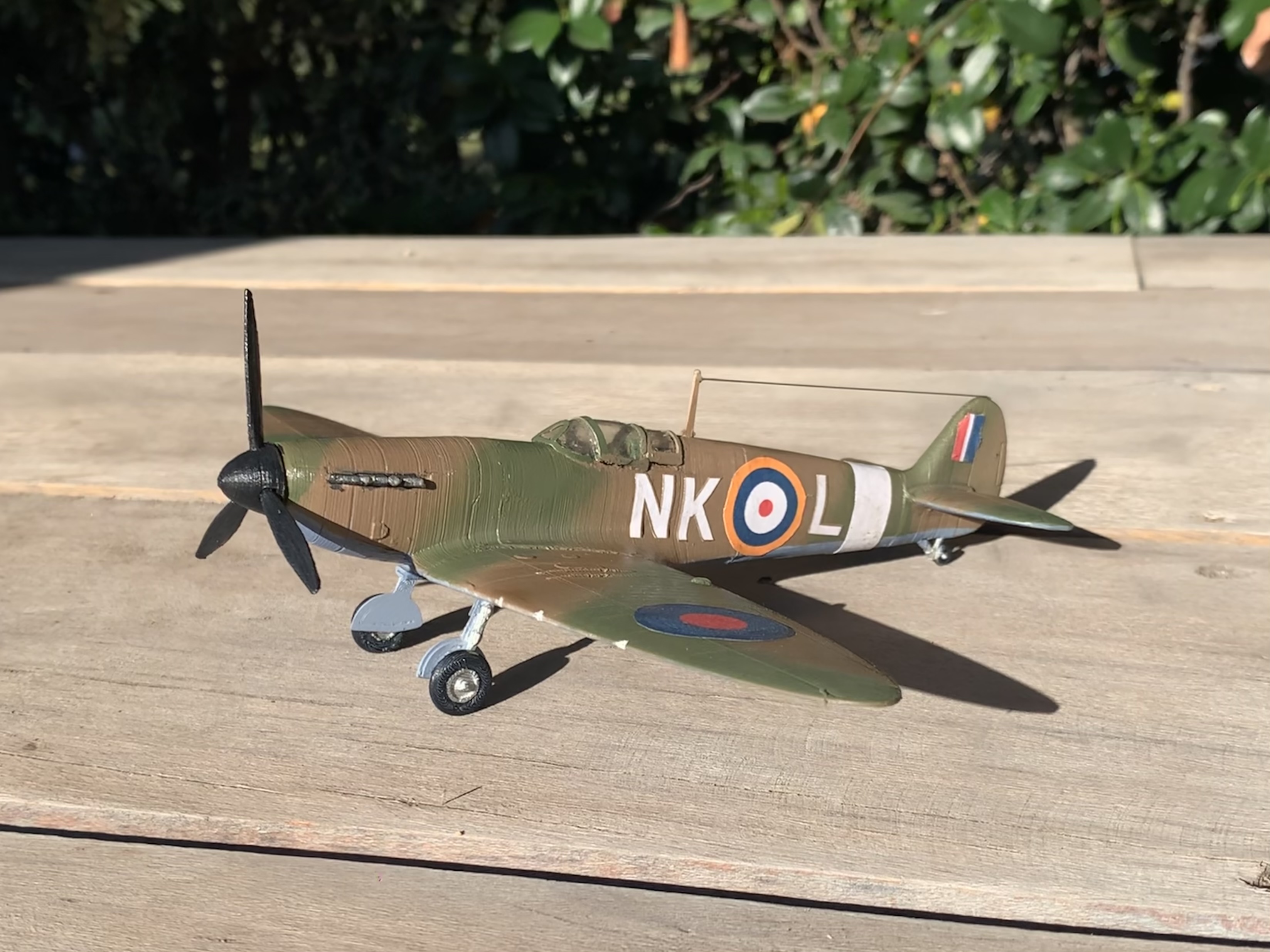️ SPITFIRE - SCALE 1:48・ STL File for ・Cults