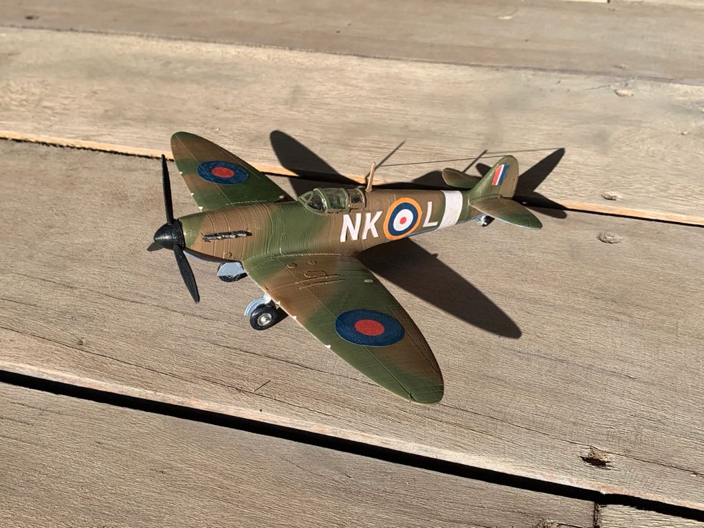 ️ SPITFIRE - SCALE 1:48・ STL File for ・Cults