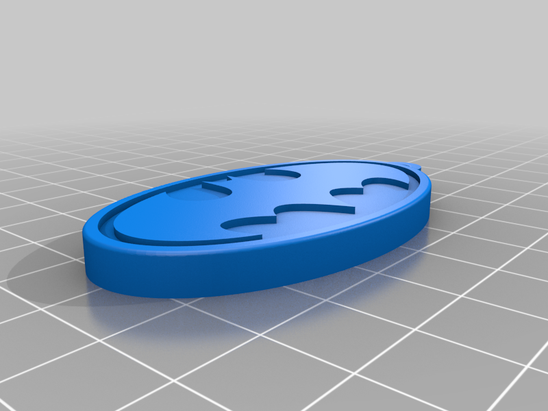 Free STL file Batman Keychain 🗝️ ・3D printable design to download・Cults