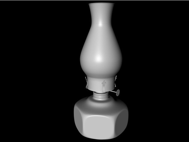 🛢️ oil lamp・Free STL File for ・Cults
