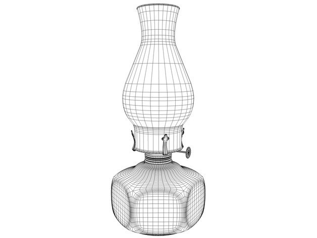 🛢️ oil lamp・Free STL File for ・Cults