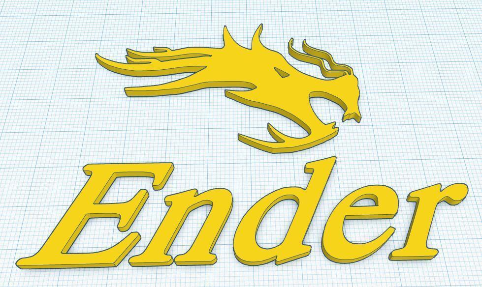 🧞‍♂️ Creality Ender-3 Logo・Free STL File for ・Cults