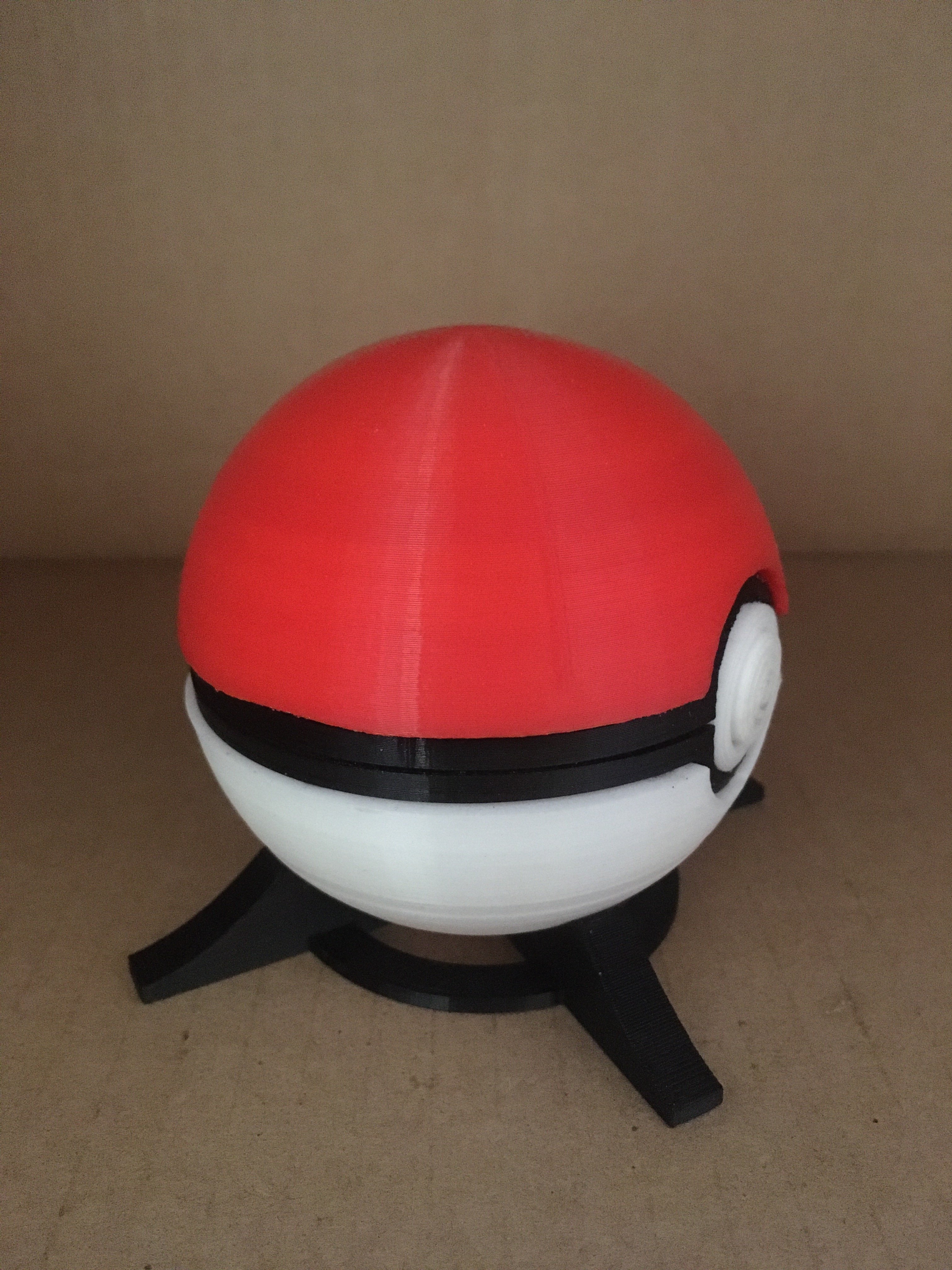 🐉 Pokeball (with button-release lid)・3D Print・Cults
