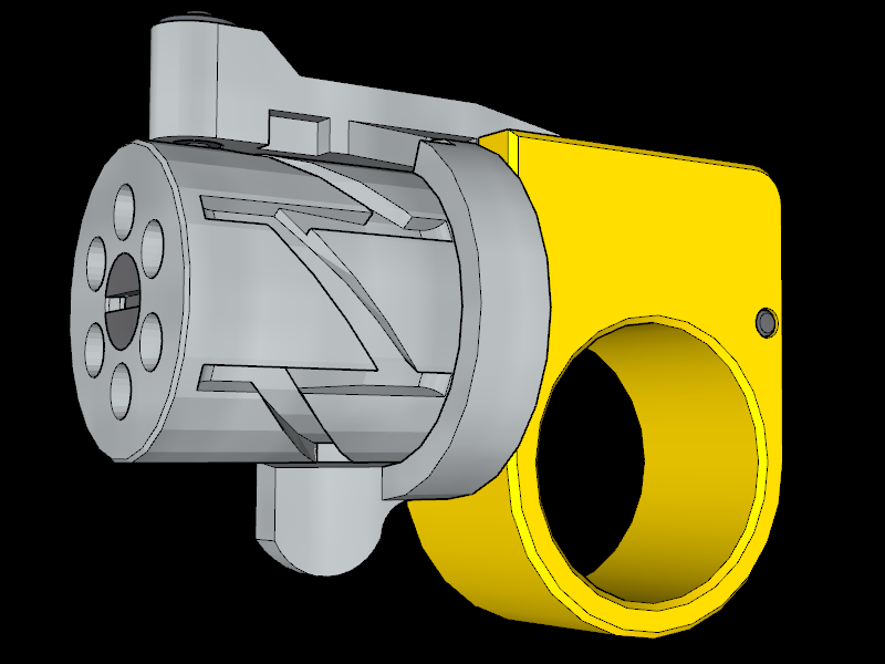 3D file ZZRR-3.5 (Metal 3D Print Kit Cap Gun) 🧢 ・3D printable model to ...