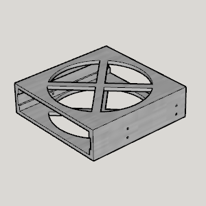 3D file PC 5.25-inch bay External DVD drive compatible mounter 📀 ...