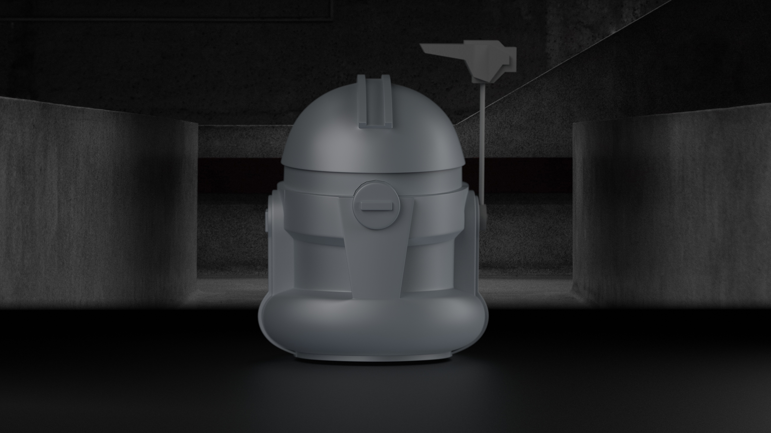 STL file Star Wars Commander Wolffe Helmet ⭐ ・3D printable design to ...