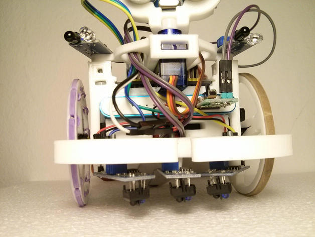🤖 Dasaki 2WD robot chassis・Free STL File for ・Cults