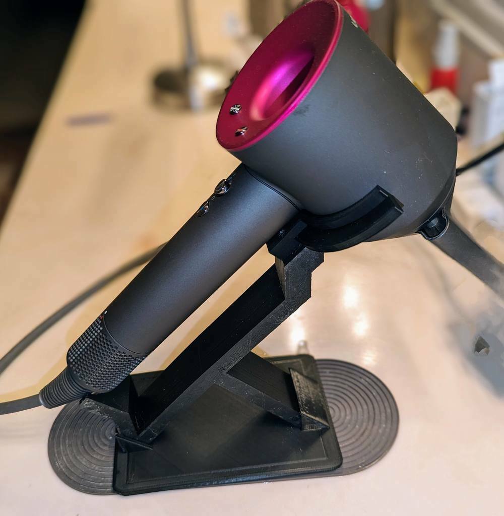 💇 Dyson Hair Dryer Base・Free 3D File for ・Cults