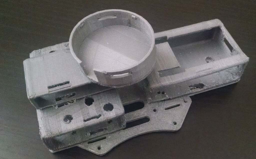 3D printed F450 Flamewheel Pixhawk, FPV & Electronics Top plate, Canopy ...