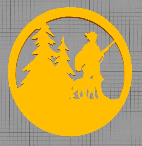 STL file hunting wall art pack 🎨 ・Model to download and 3D print・Cults