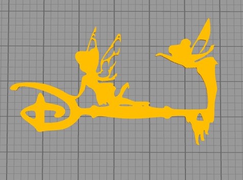 🔑 disney tinkerbell key・Free STL File for ・Cults