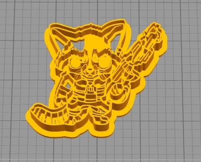 Файл STL guardians of the galaxy cookie cutter set 🍪 ・3D-печатный ...