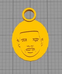 Free STL file drake wall art and keychains pack 🎨 ・3D printable design ...