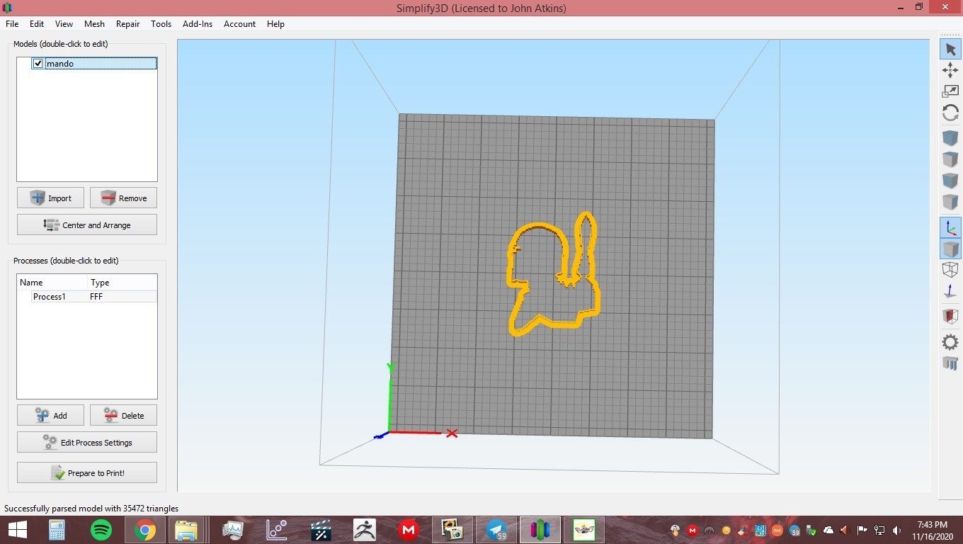 Archivo STL gratuito mando cookie cutter 🍪 ・Design para impresora 3D ...