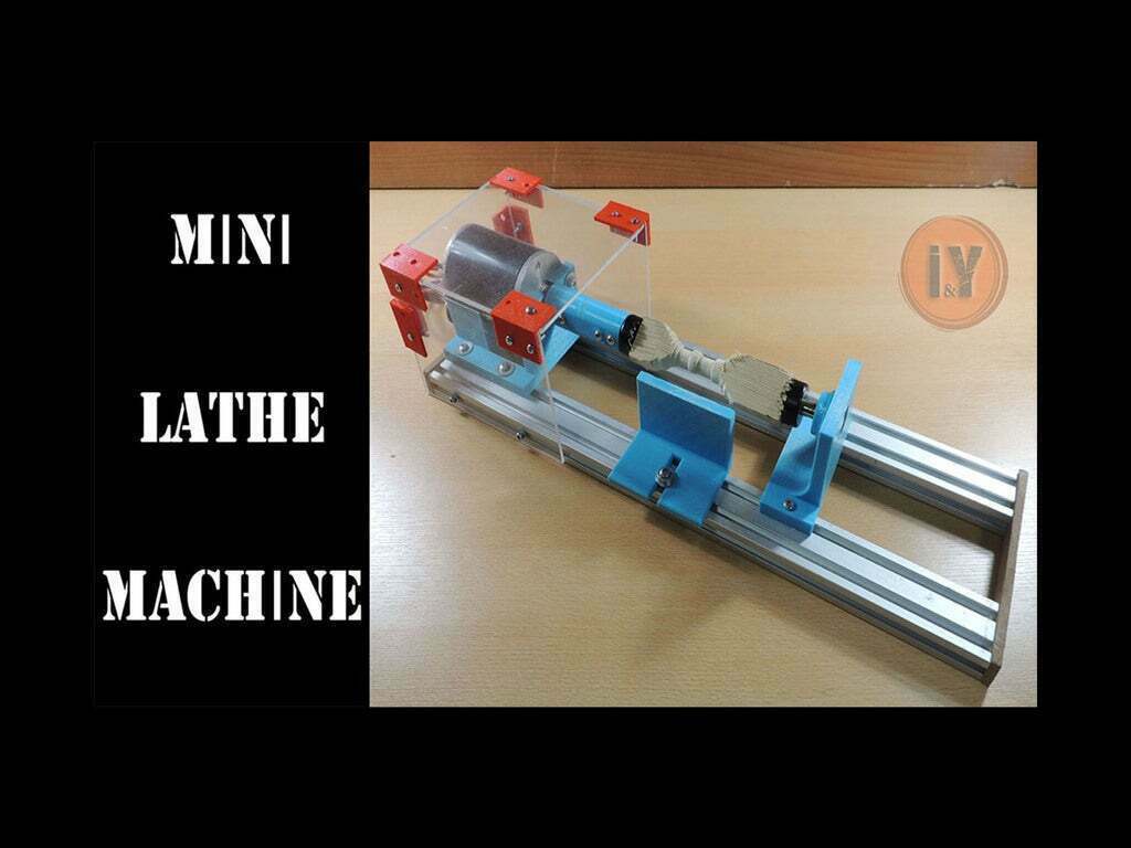 🧞‍♂️ MINI LATHE MACHINE・Free STL File for 3D printing and CNC machining ...