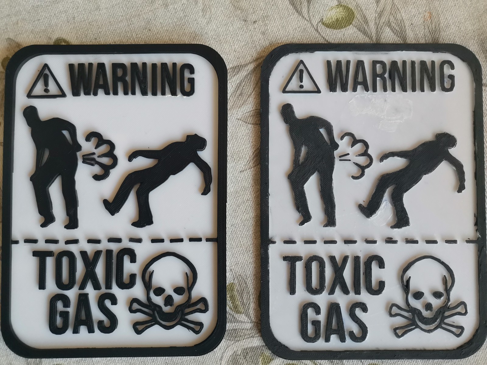 ⚠️ WARNING! Toxic Gas!・ STL File for ・Cults