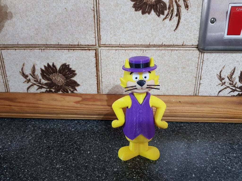 3D printable Top Cat - multi-color・Cults