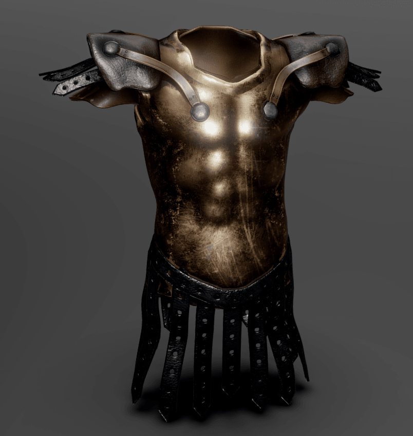 3D file Roman Chestplate 🔙 ・3D printing design to download・Cults