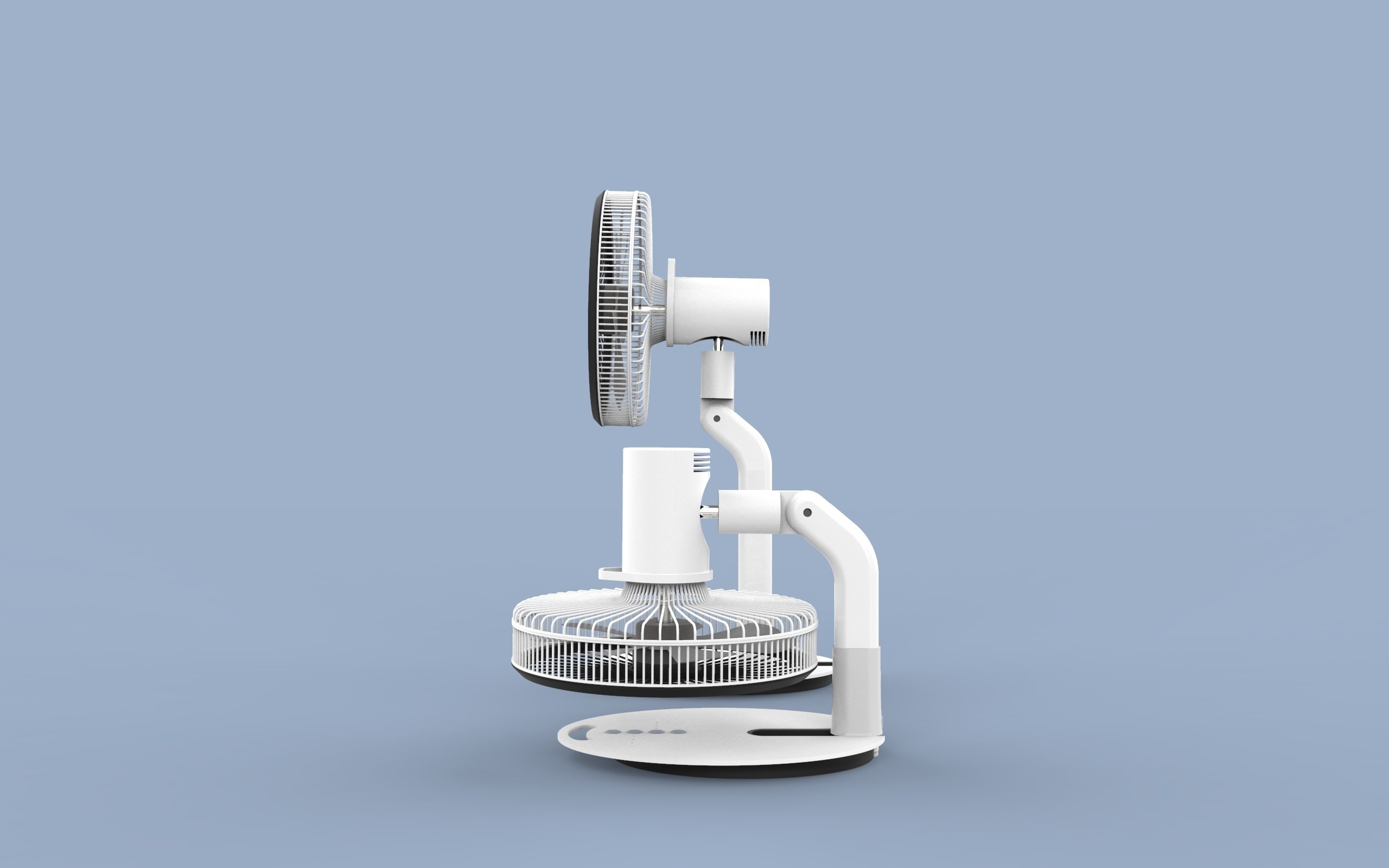 STL file Folding Table Fan 🤏 ・3D print design to download・Cults