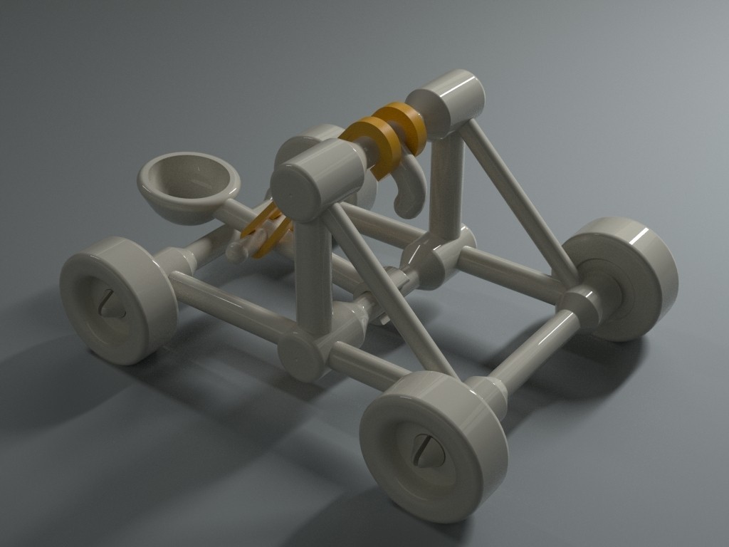 Free 3D file Toy Catapult 🤏・3D printing design to download・Cults