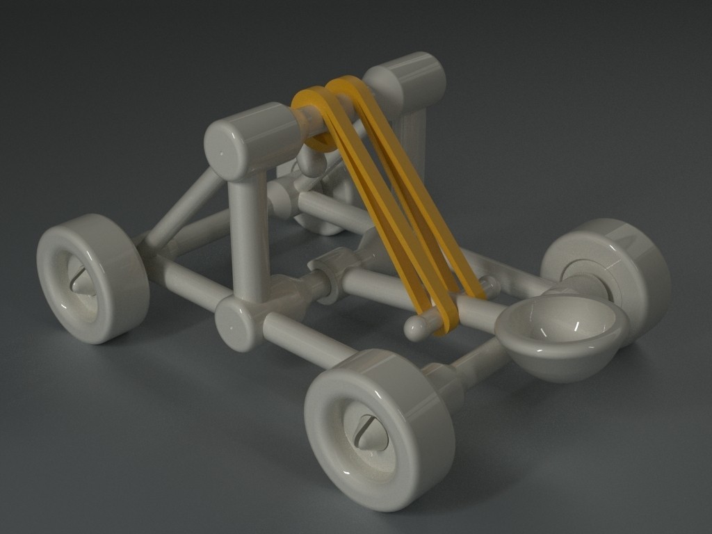 Free 3D file Toy Catapult 🤏・3D printing design to download・Cults