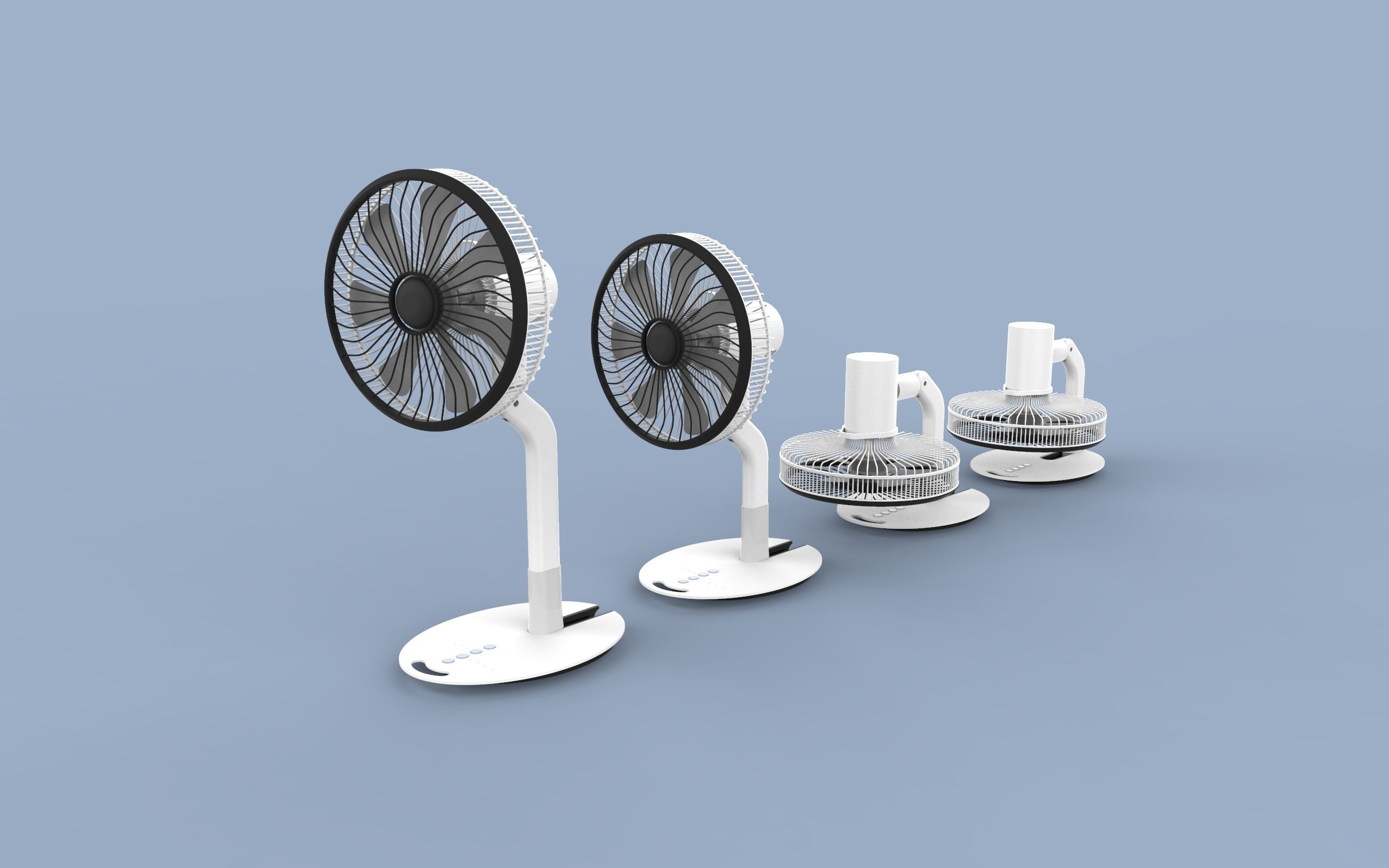 STL file Folding Table Fan 🤏 ・3D print design to download・Cults