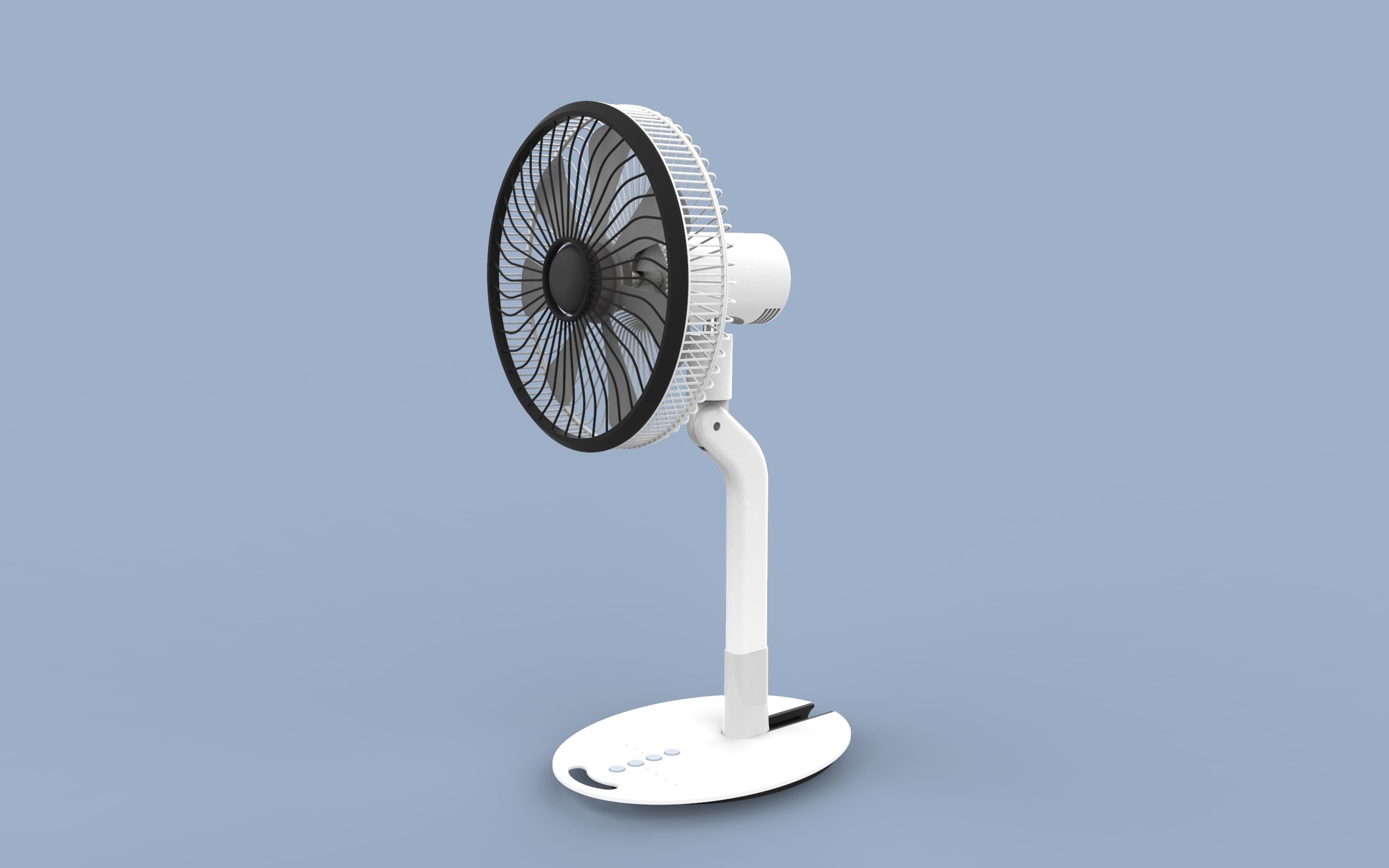 STL file Folding Table Fan 🤏 ・3D print design to download・Cults