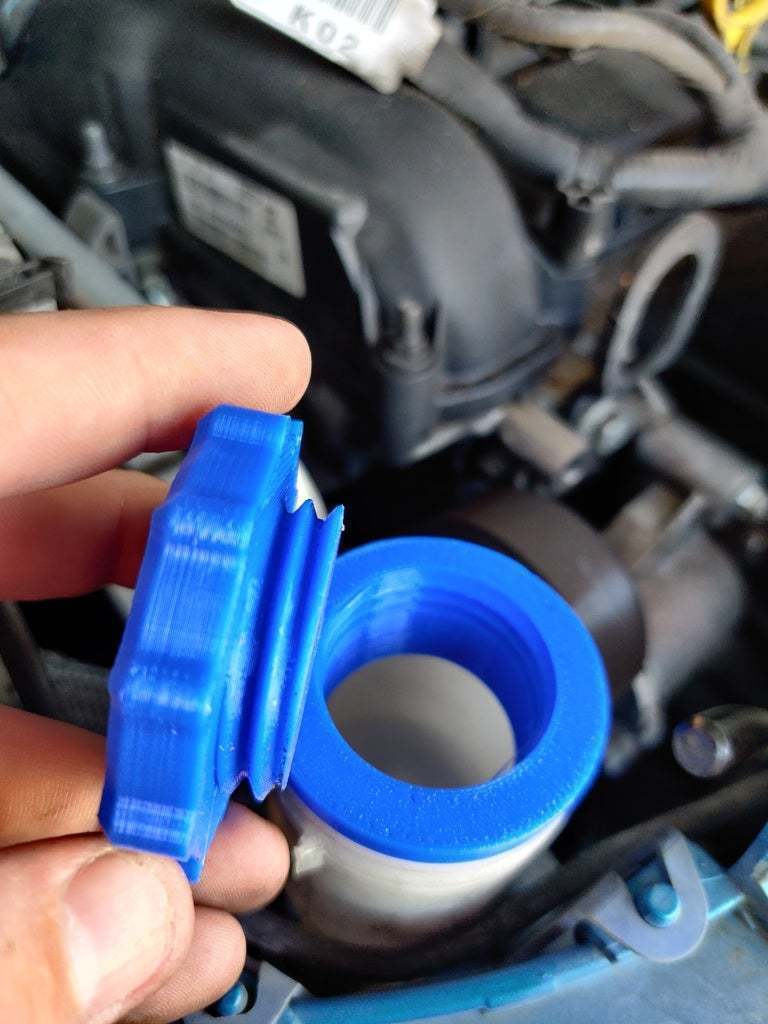 🚙 Ford Focus 2012 Windshield Washer Fluid Reservoir Cap v2・Free STL ...