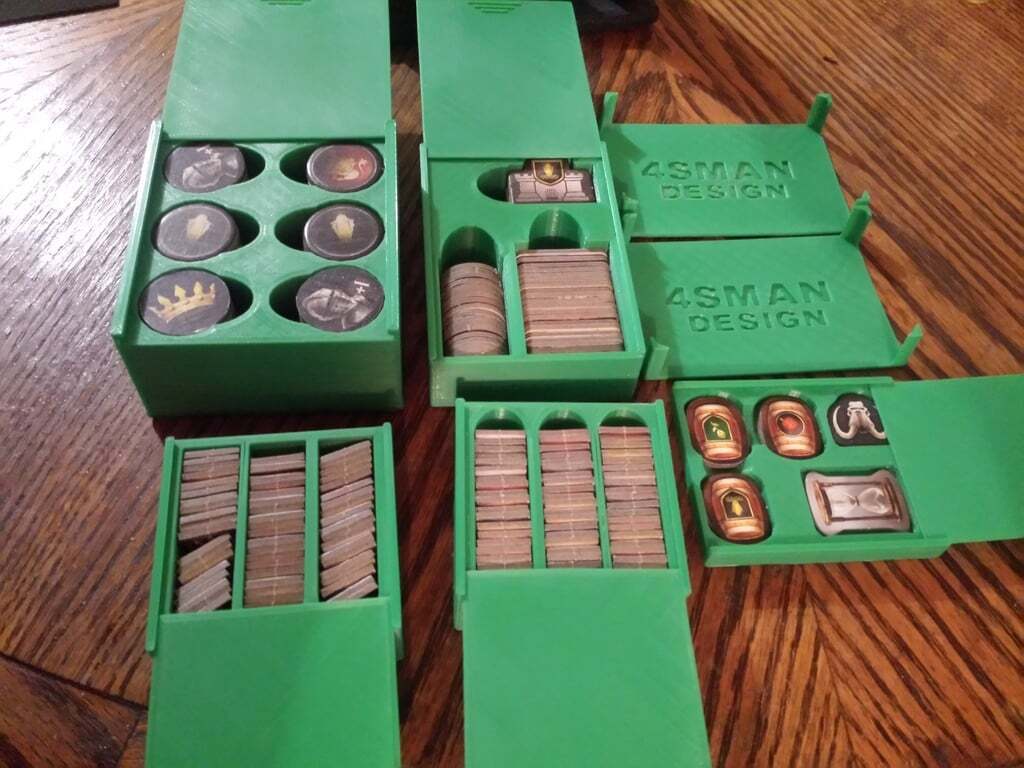 3D printing A game of thrones token storage (second edition) [Fixed ...