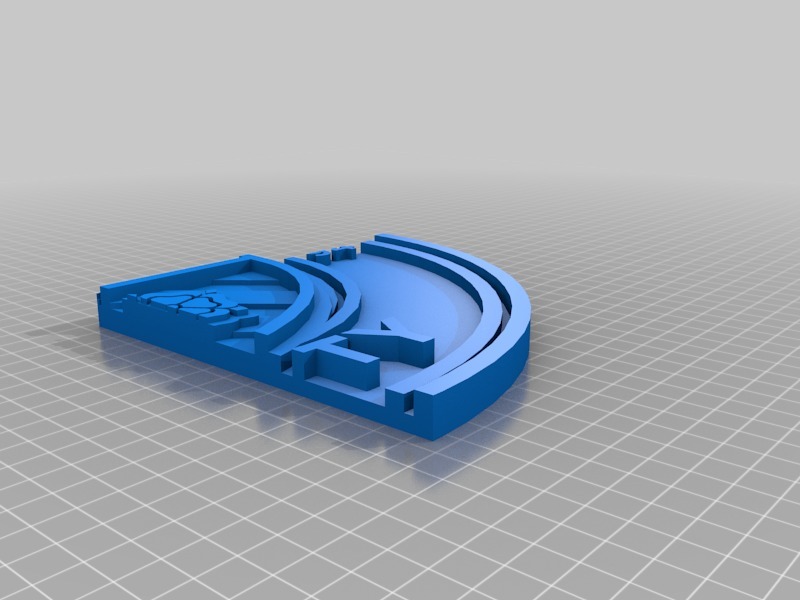 Free 3D file Manchester City FC Logo 298x298x15mm +split files 🏙️・3D ...