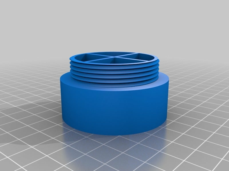 💊 Pill Container (4 Sections) Screw Top・Free STL File for ・Cults