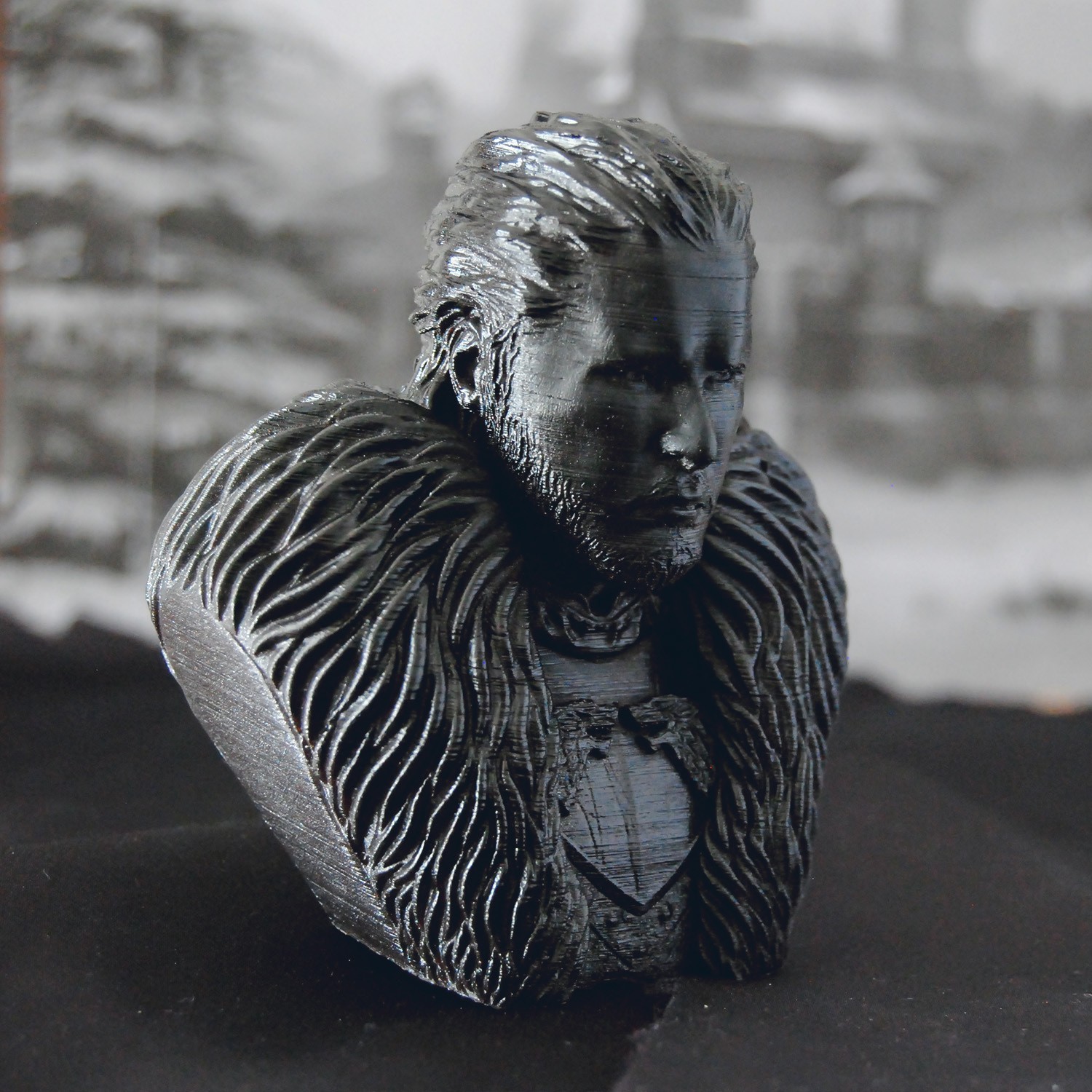 OBJ file Jon Snow - Game of Thrones 🌨️ ・3D printing model to download・Cults