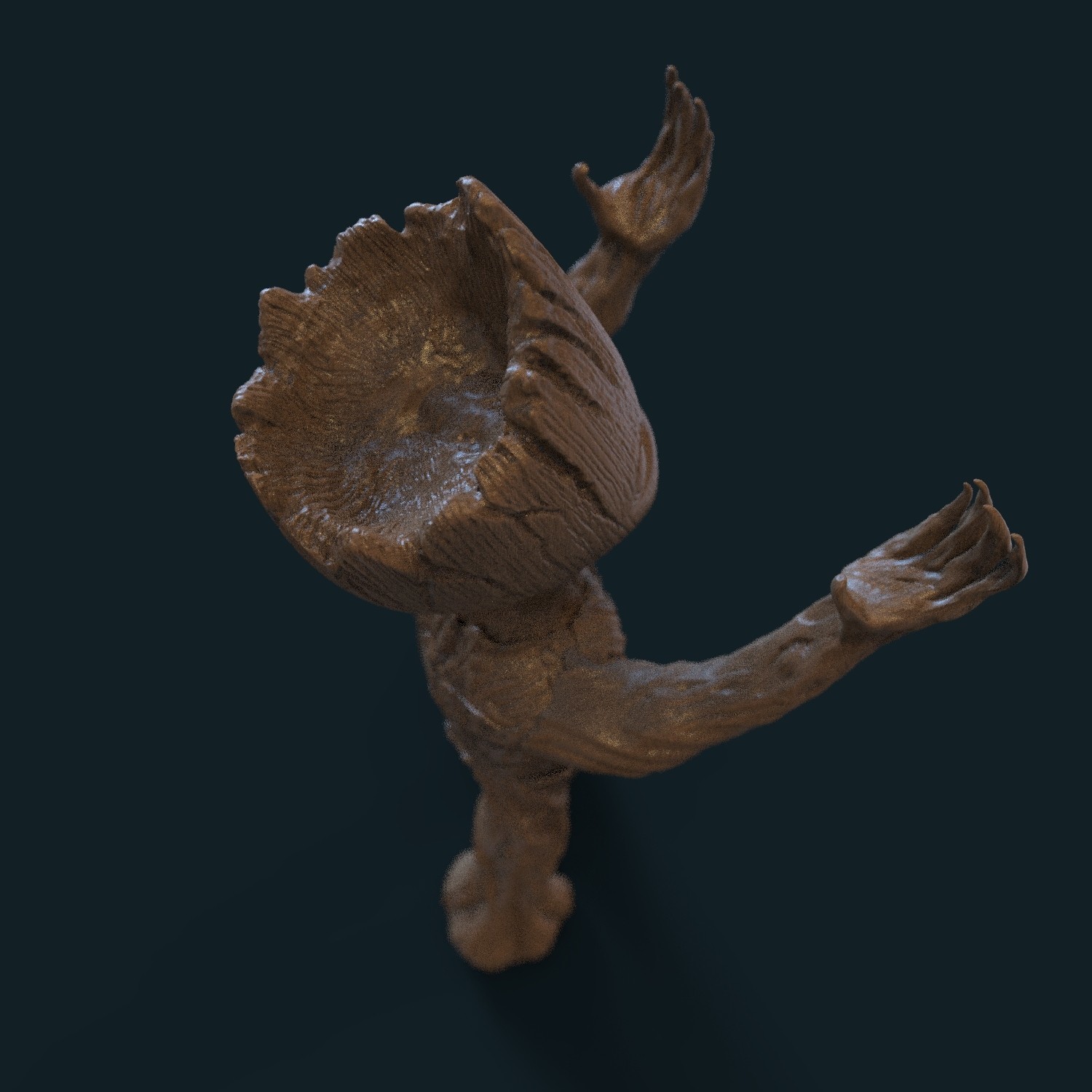 STL file BABY GROOT PEN HOLDER 👶 ・3D printable model to download・Cults