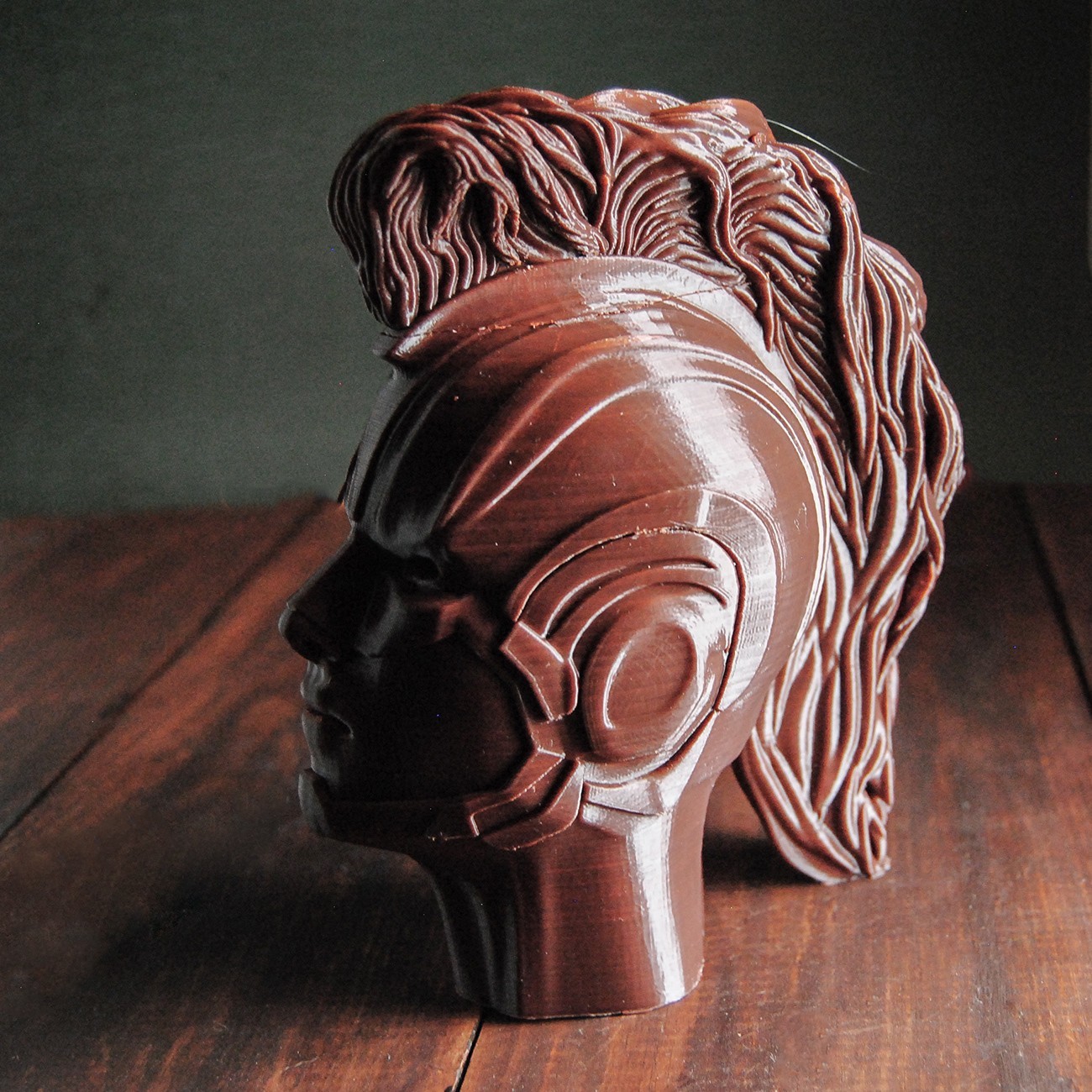 Free STL file Captain Marvel Mohawk Helmet 🪖 (OBJ)・3D printer design to ...