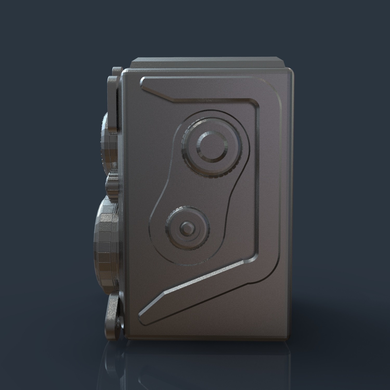 STL file RETRO CAMERA FLOWERPOT 📷 (OBJ)・3D printer model to download・Cults