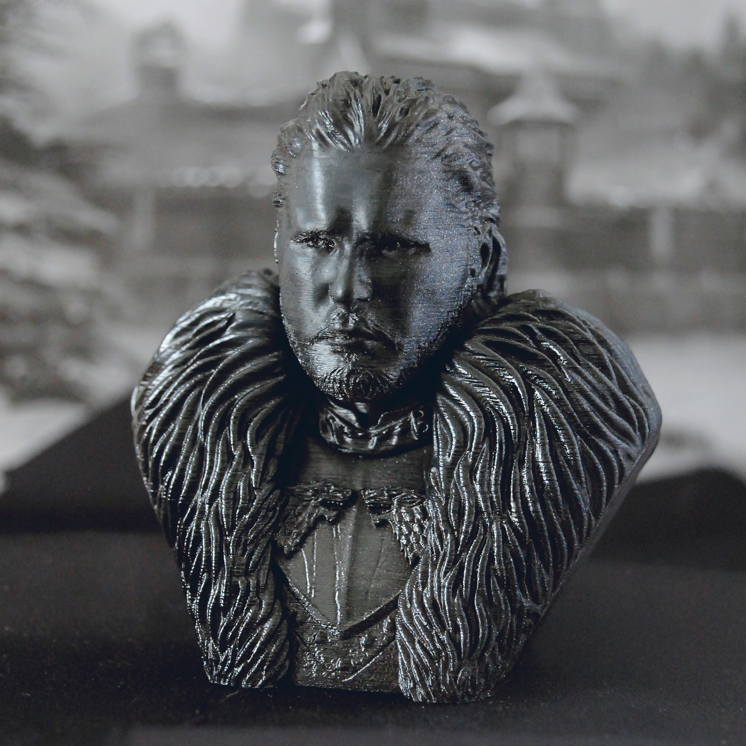 OBJ file Jon Snow - Game of Thrones 🌨️ ・3D printing model to download・Cults