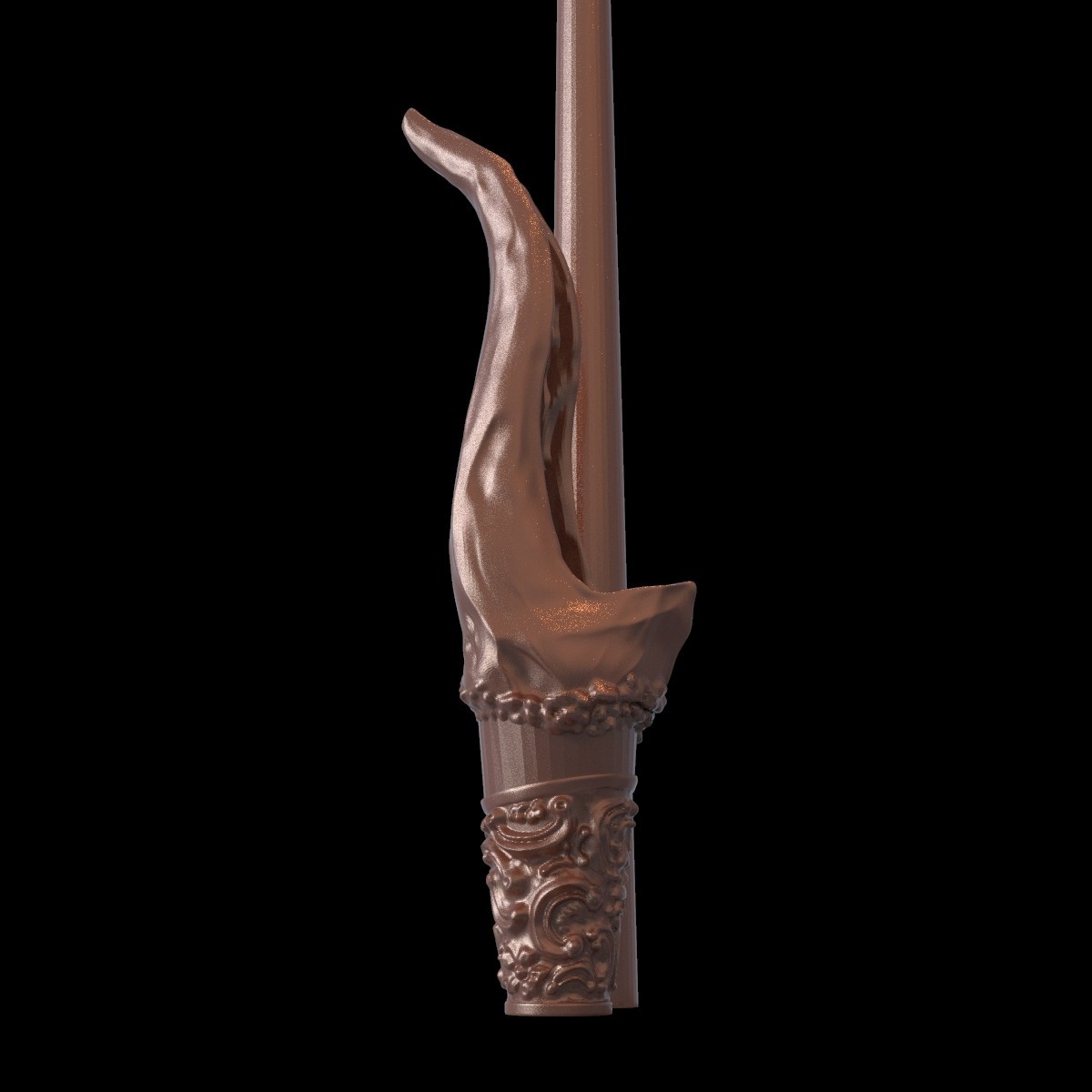 🦸 NICOLAS FLAMEL WAND - FANTASTIC BEASTS・ STL File for ・Cults
