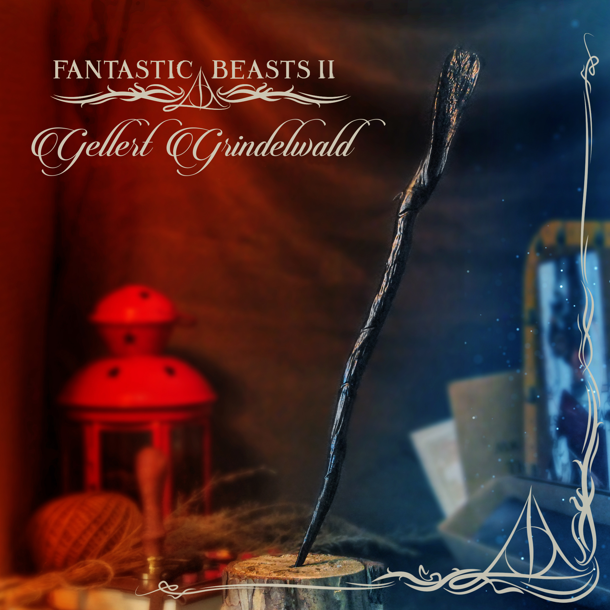 STL file GELLERT GRINDELWALD WAND - FANTASTIC BEASTS 🦸・3D print design ...