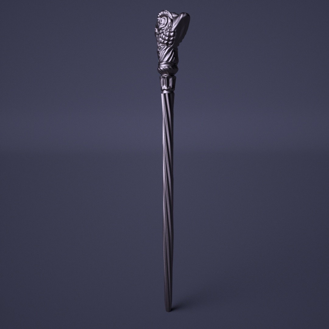 💀 Skull Walking Stick・Free STL File for 3D printing・Cults