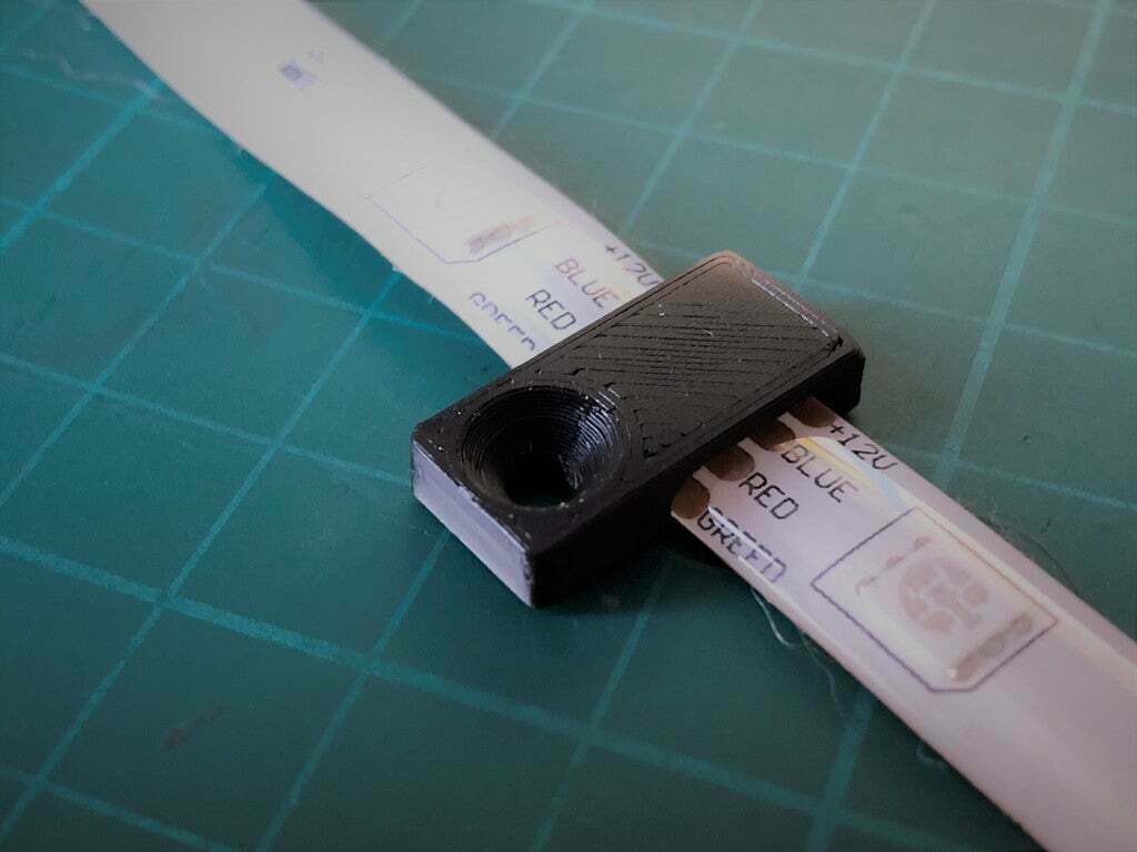 Free STL file LED strip - clamp clip holder 🗜️ ・3D print object to ...