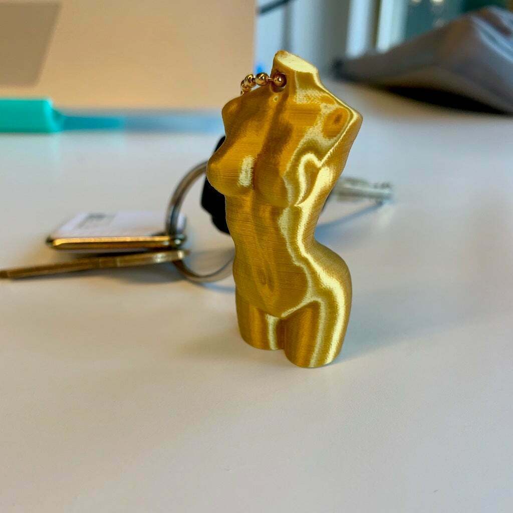 Free STL file Body Keychain 🗝️ ・3D print design to download・Cults
