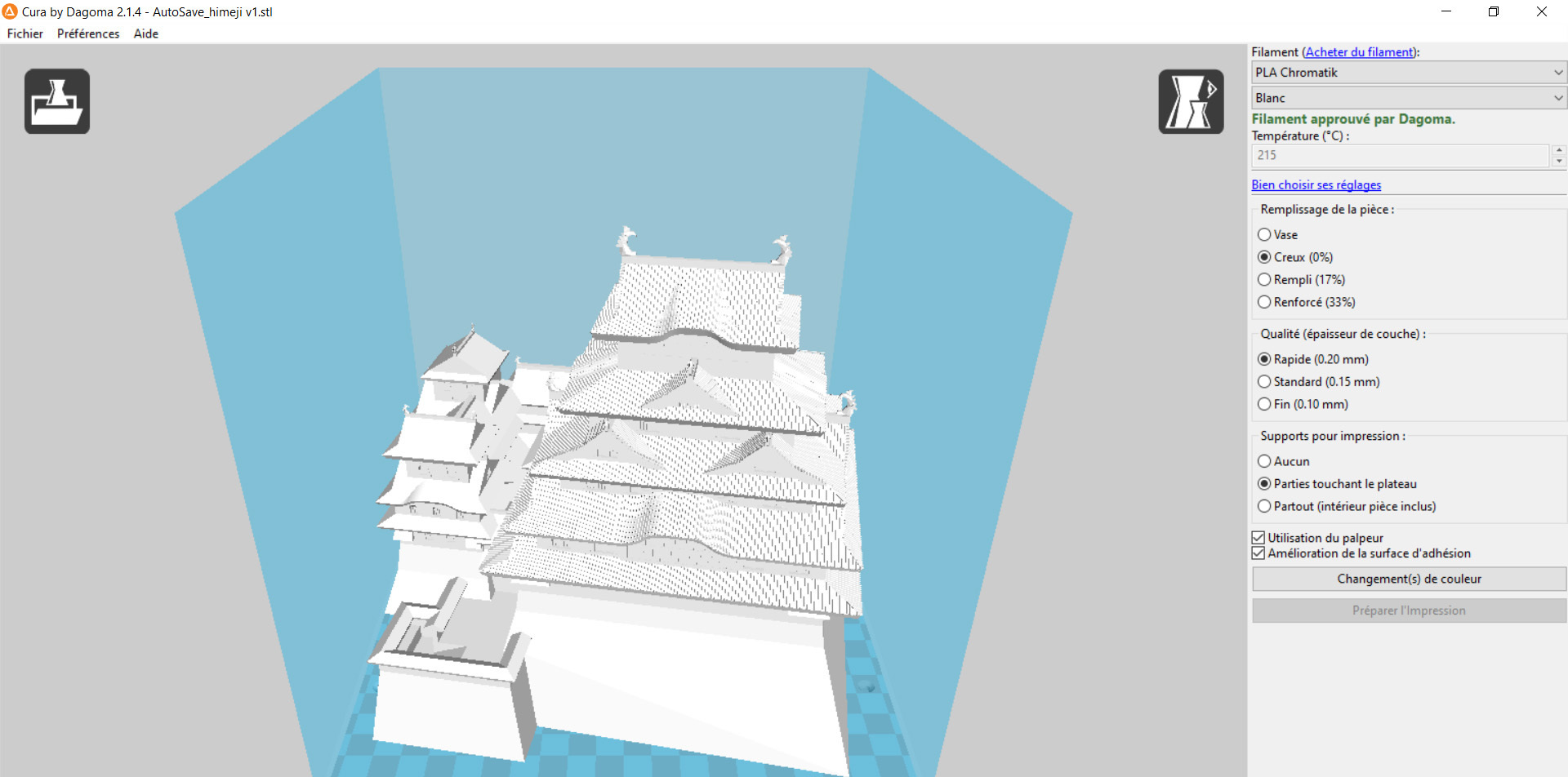 🏰 Himeji Castle・Free STL File for ・Cults