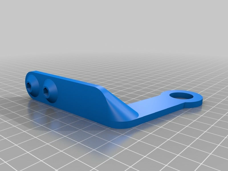 Free STL file Locking Bracket for Combination Lock 🔒 (SCAD)・3D printing ...